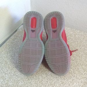 adidas | Shoes | Adidas Red High Top Lace Up Sneakers | Poshmark